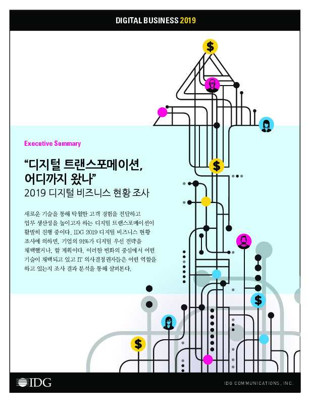 2019 디지털 비즈니스 현황 조사 – IDG Executive Summary - TechLibrary