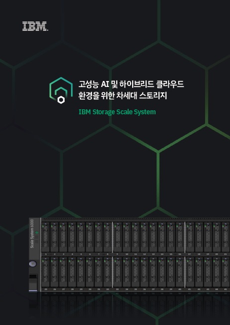 [성공사례] AI 성능을 좌우하는 핵심, IBM Storage Scale System - TechLibrary